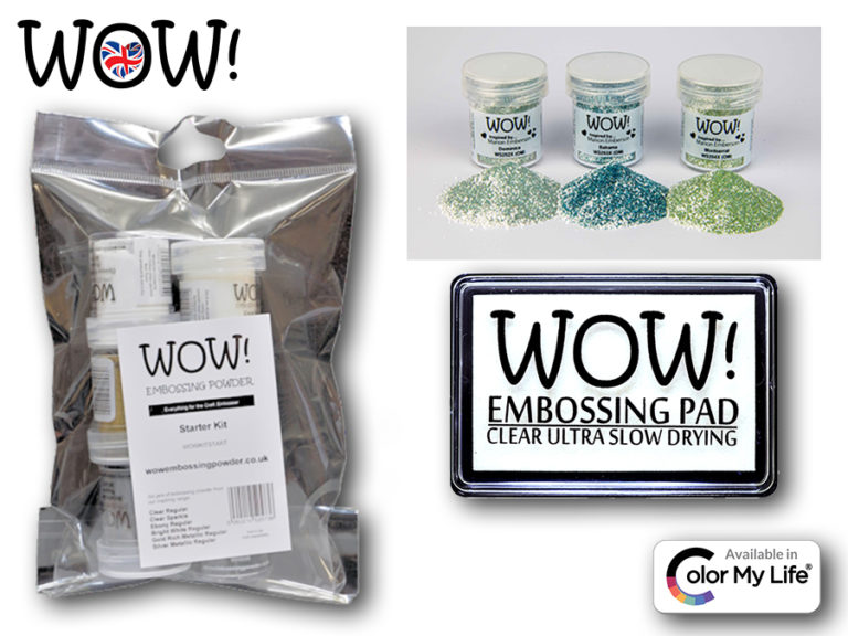 WOW! Embossing Powders giveaway - Color My Life, Inc