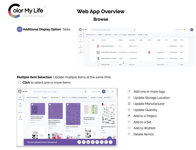 Support - Color My Life, Inc